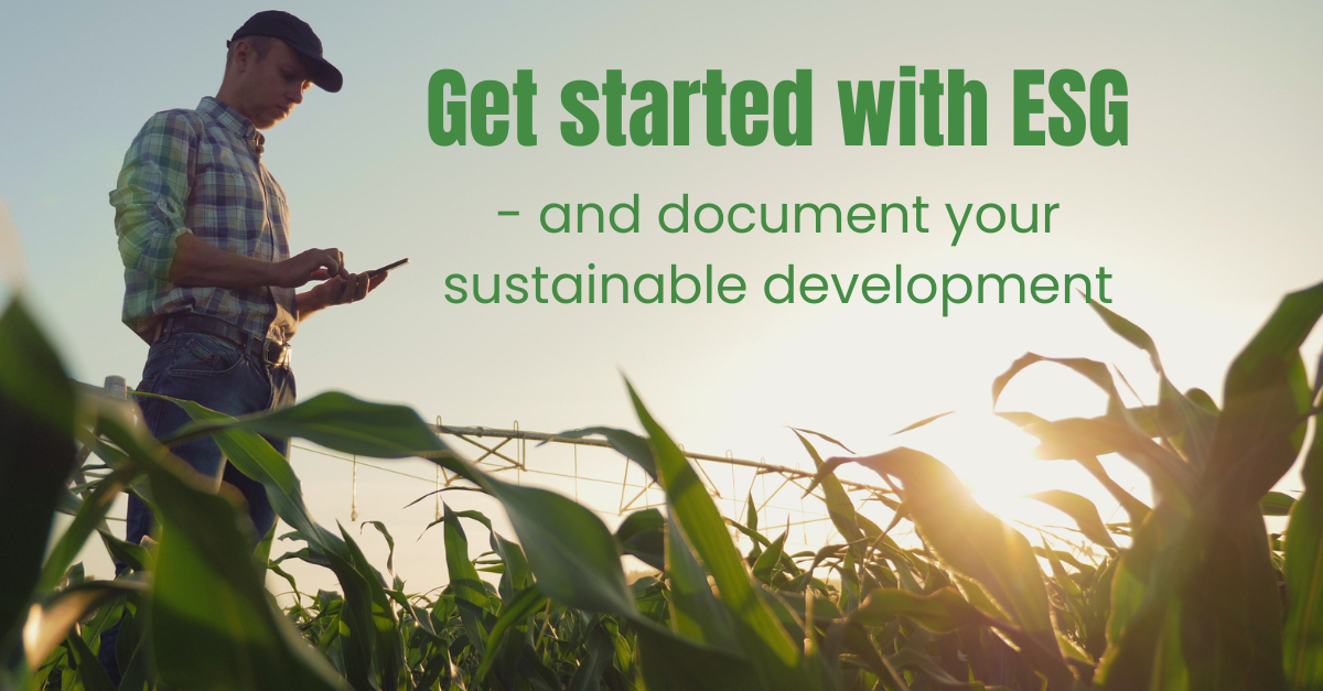 ESG and sustainable documentation reporting | Agroganic